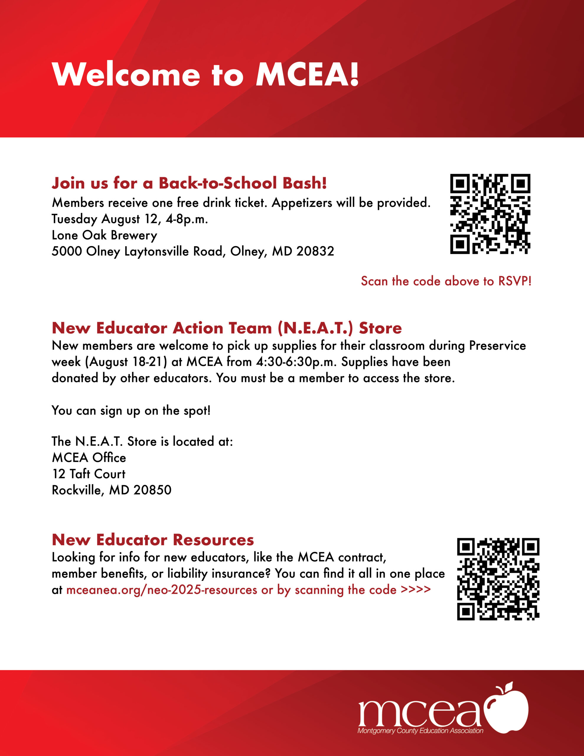 New Educator Resources - Montgomery County Education Association